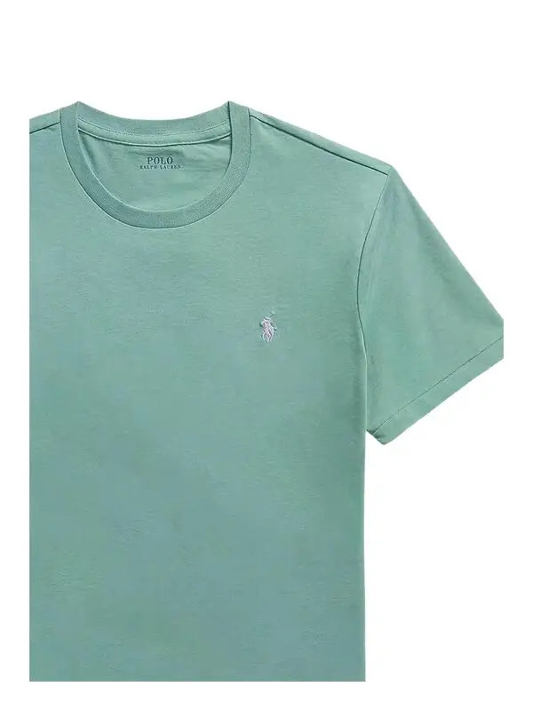 Polo Ralph Lauren Custom Slim-fit Jersey Crewneck T-shirt - Green