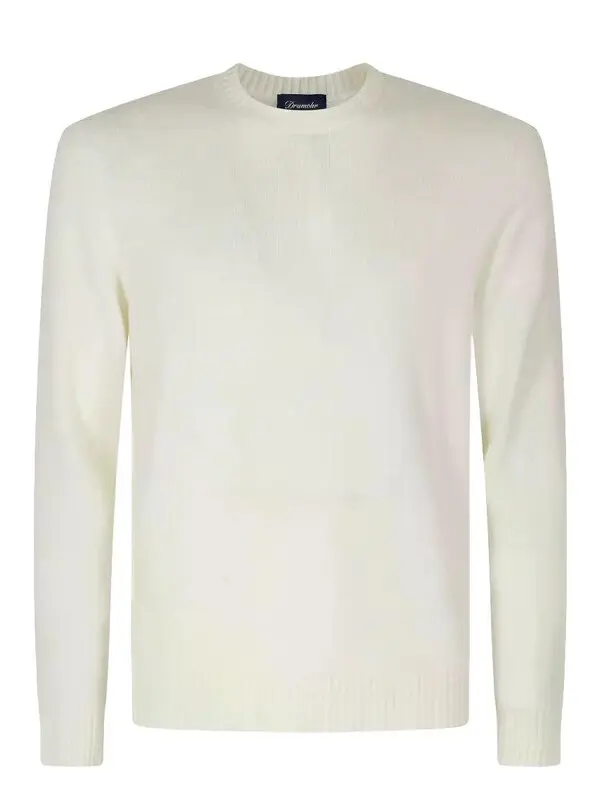 DRUMOHR Crew Neck Sweater - Neutrals