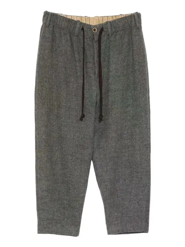 UMA WANG Drawstring Trousers - Grey