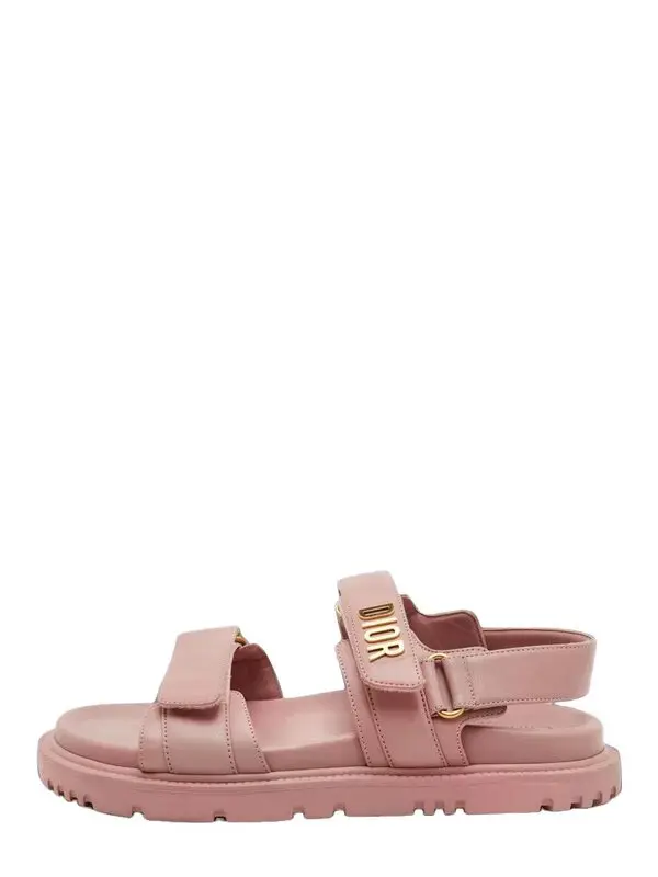 Dior Dioract Touch-strap Sandals - Pink