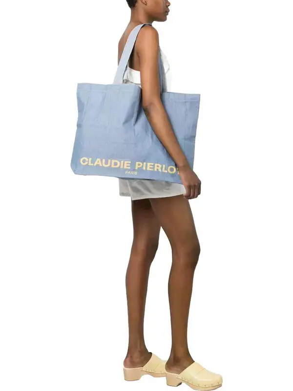 Claudie Pierlot Tote Bag - Blue