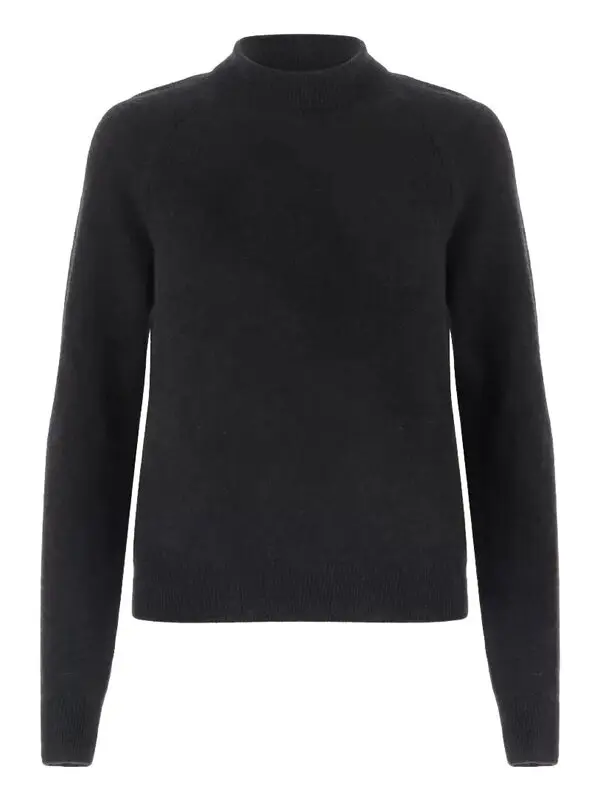 SA SU PHI Raglan Sleeve Sweater - Black