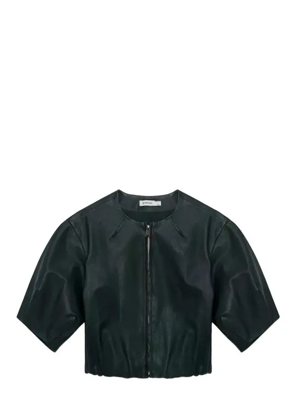 Simkhai Austyn Leather Jacket - Black