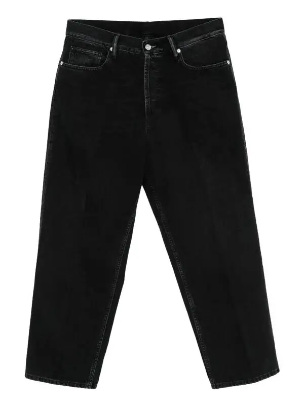 NINE:INTHE:MORNING Albert Straight-leg Jeans - Black