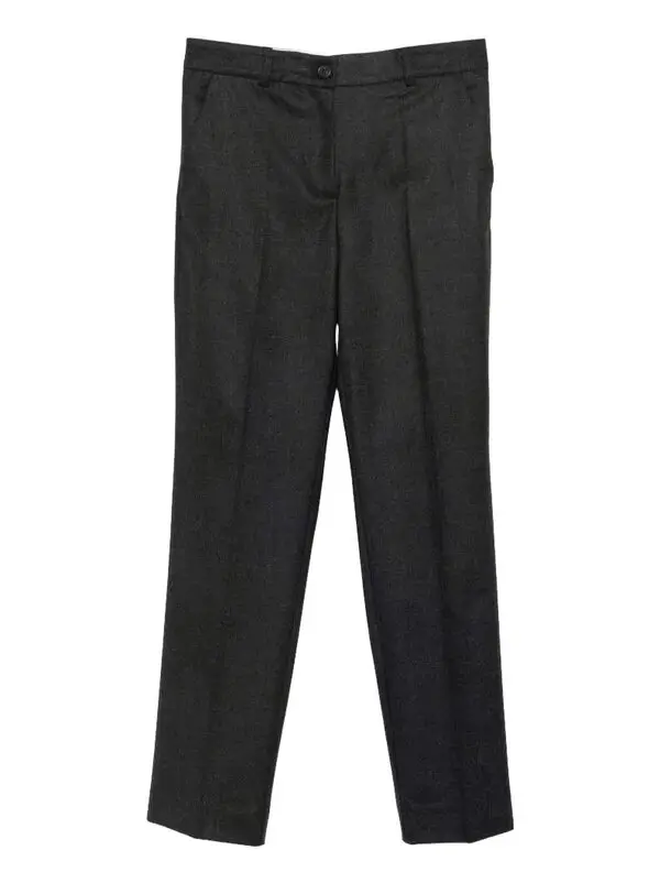 P.a.r.o.s.h Tailored Trousers With Pressed Crease - Grey