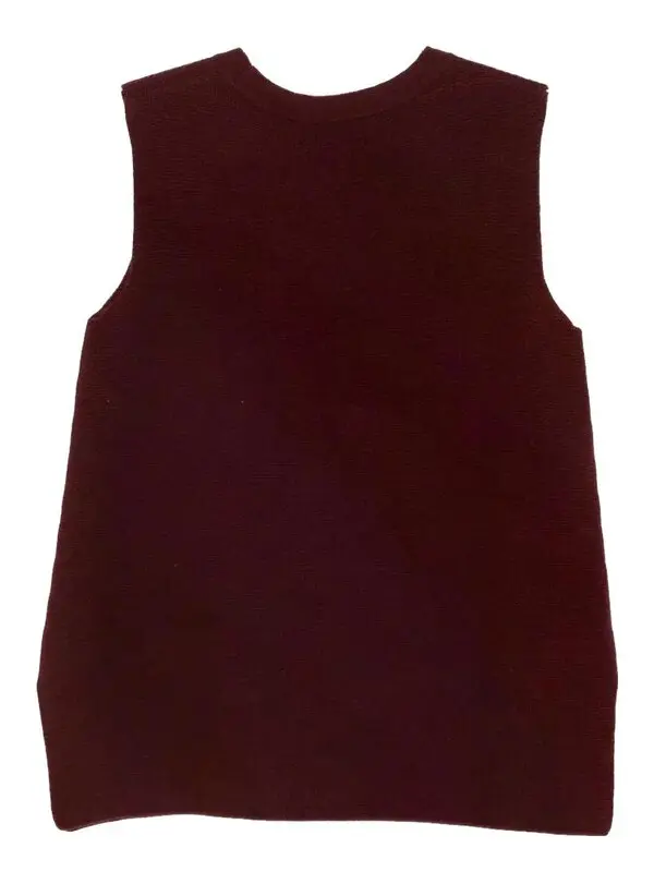 Christian Wijnants Kazeen Knitted Top - Red