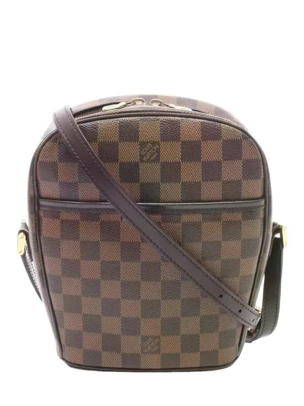 LOUIS VUITTON Damier Ebene Pm Ipanema Crossbody Bag - Brown
