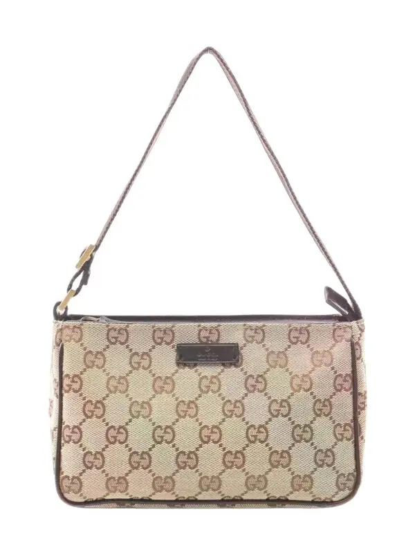 Gucci Gg Canvas Handbag - Neutrals