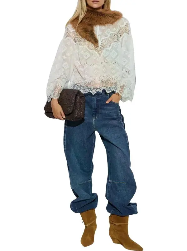 Munthe Bohdi Long Jeans - Blue