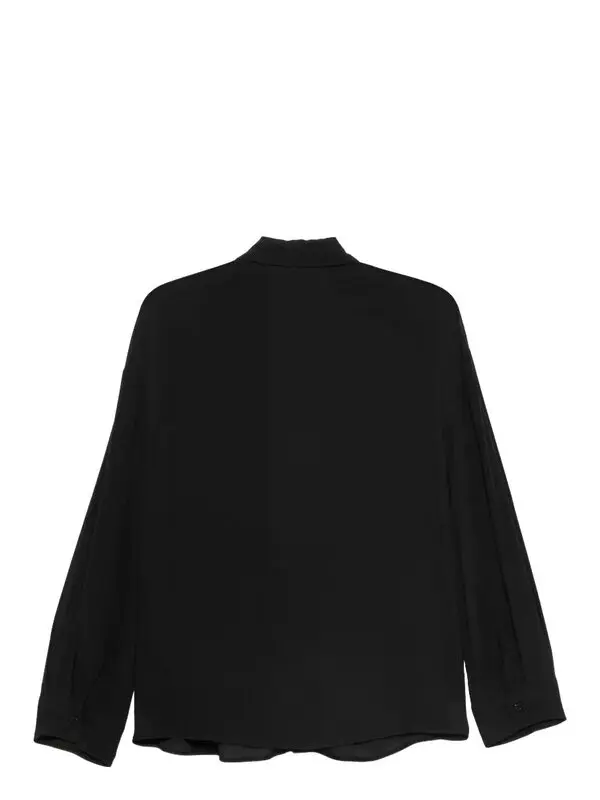 Liu Jo Pussy-bow Shirt - Black
