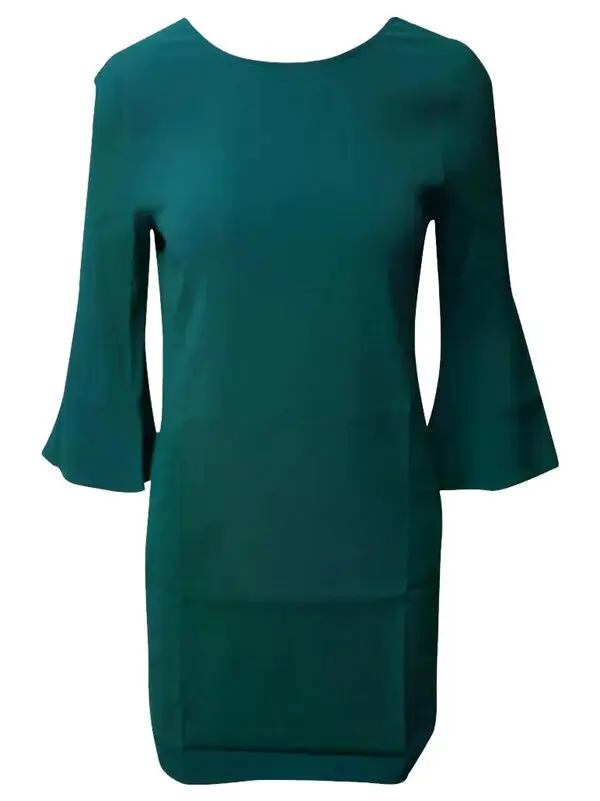 Sandro Tulip-sleeve Shift Dress - Green