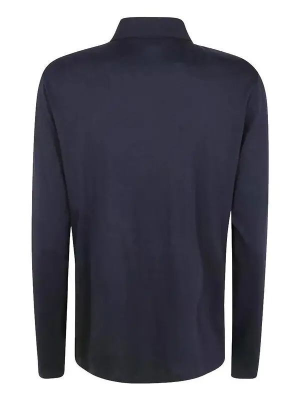 Seventy Ruffle-trimmed Long-sleeve Shirt - Black