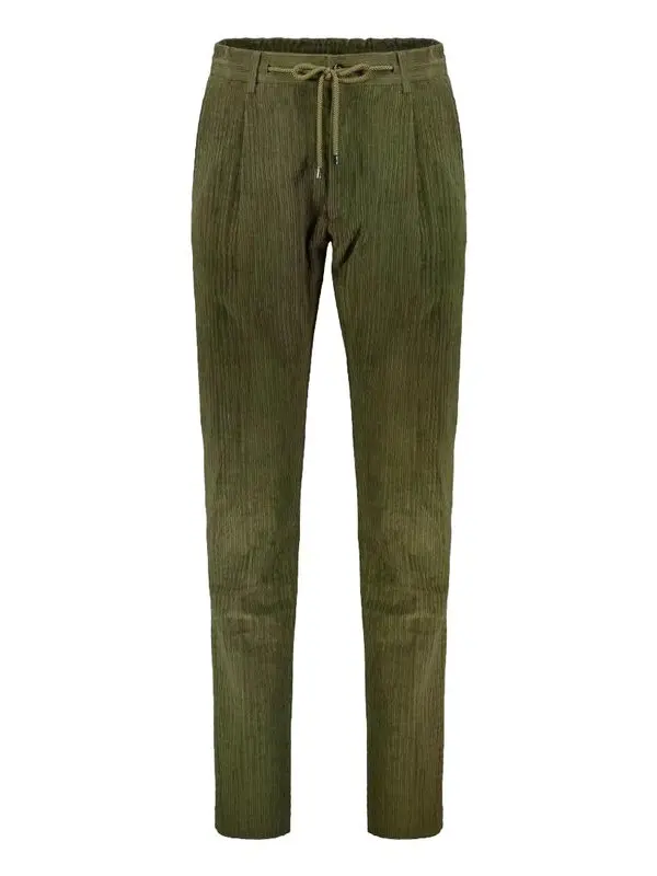 MOORER Anton Corduroy Trousers - Green