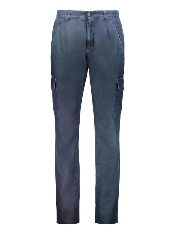 MOORER Borghesi Trousers - Blue
