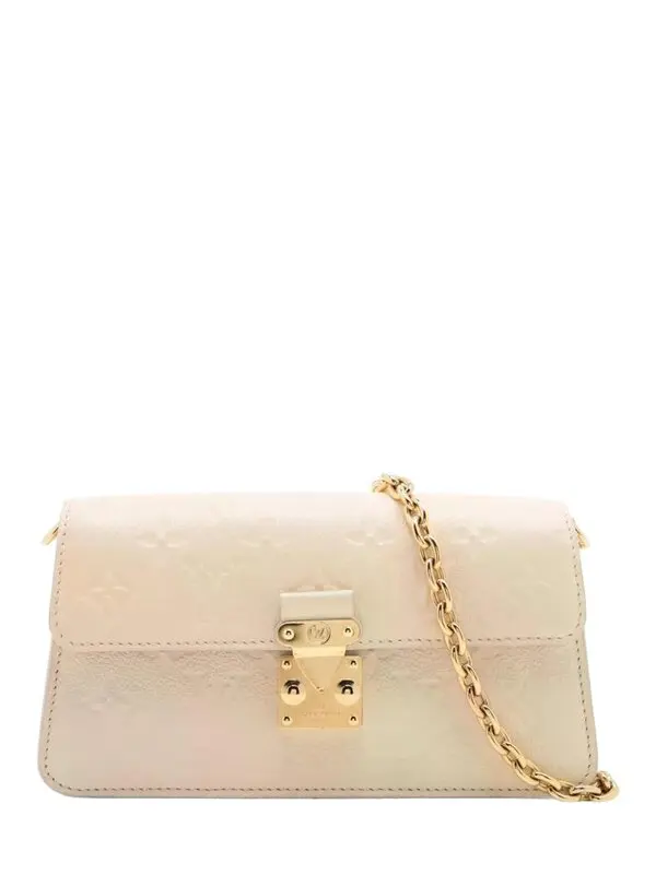 LOUIS VUITTON 2021-2026 Monogram Empreinte Metis Wallet On Chain Crossbody Bag - Neutrals