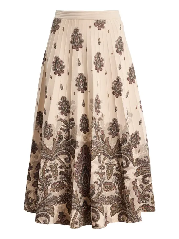 Cara Cara Tavira Knit Midi Skirt - Ivory