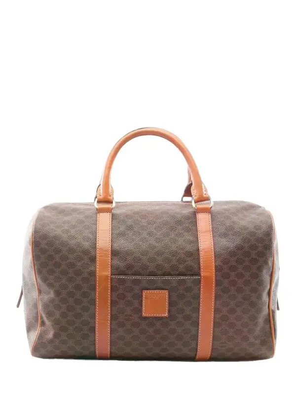 Celine 2000s Macadam Holdall - Brown