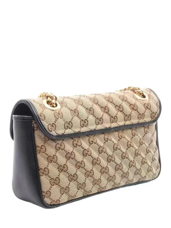 Gucci Gg Marmont Quilted Shoulder Bag - Neutrals