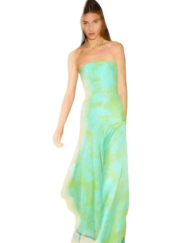 Alexis Emlyn Linen-blend Maxi Dress - Print