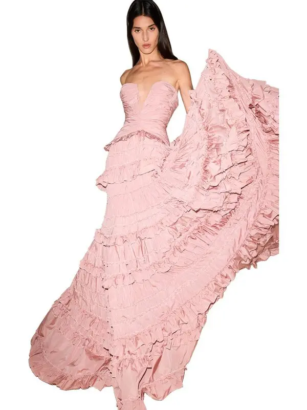 Alexis Fabrice Maxi Dress - Light Pink