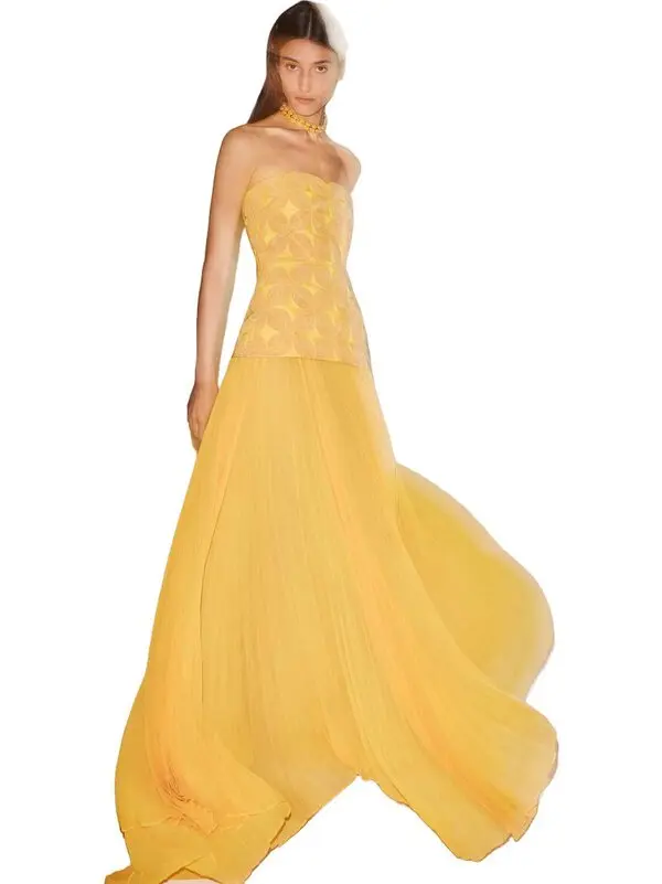 Alexis Farren Maxi Dress - Yellow