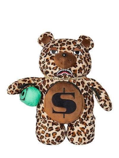 SPRAYGROUND Clawed Up Moneybear Backpack - Multicolor