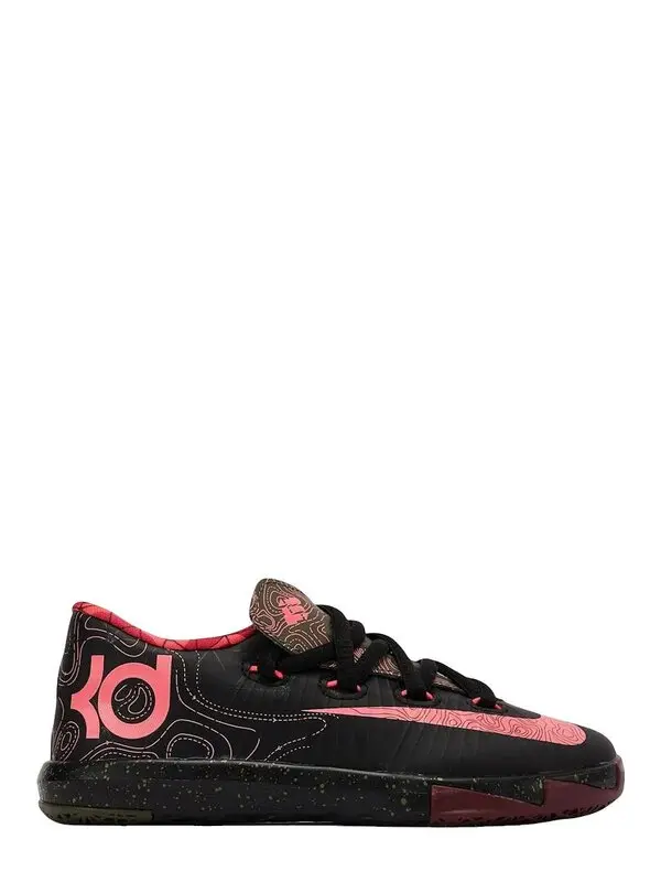 Nike Kd 6 Meteorology Sneakers - Black/atomic Red/medium Olive