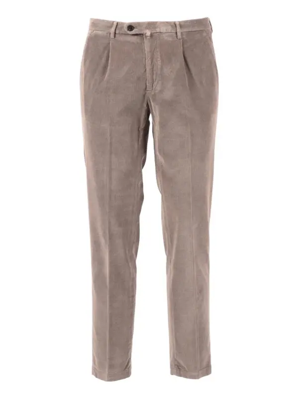 BRIGLIA 1949 Corduroy Trousers - Brown