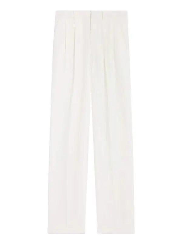 Celine Trousers In Viscose Cady - Shell