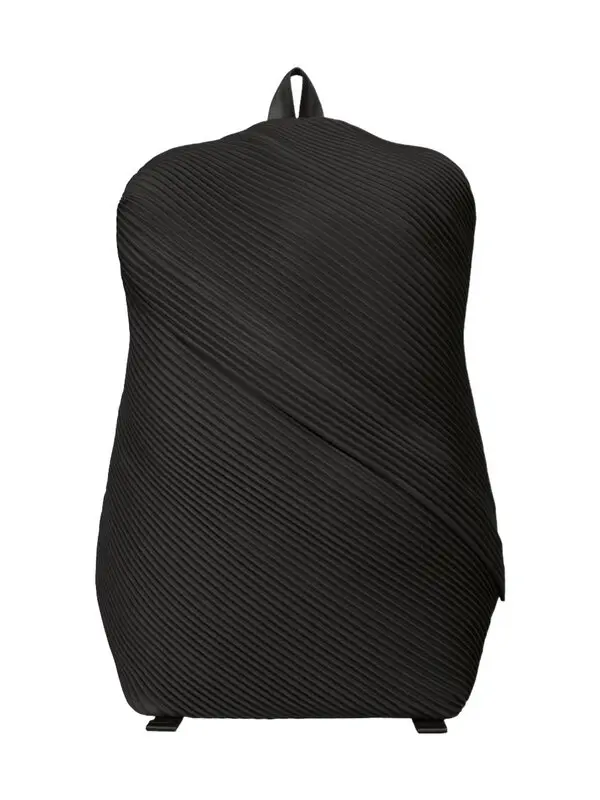 Issey Miyake Bias Pleats Backpack - Black
