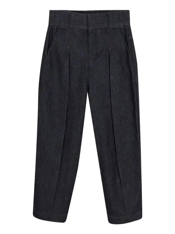LANVIN Pin-tuck Detailed Jeans - Indigo