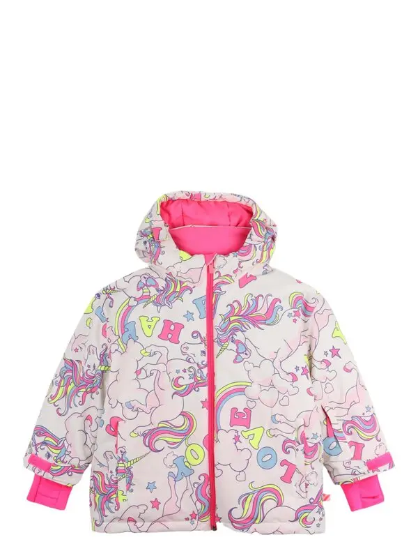 BILLIEBLUSH Unicorn-patterned Padded Jacket - Multicolor