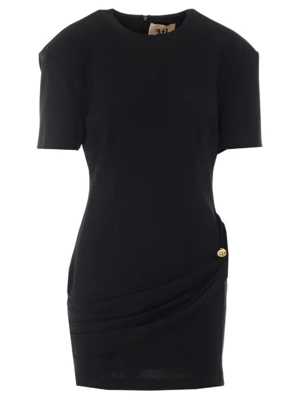 ANIYE BY Tylo Draped Mini Dress - Black