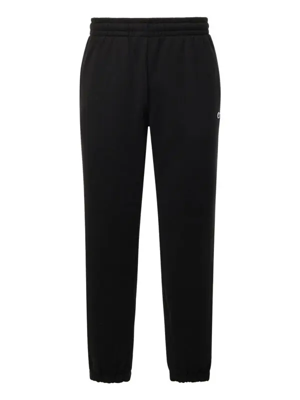 Lacoste Elastic-waist Athletic Pants - Black