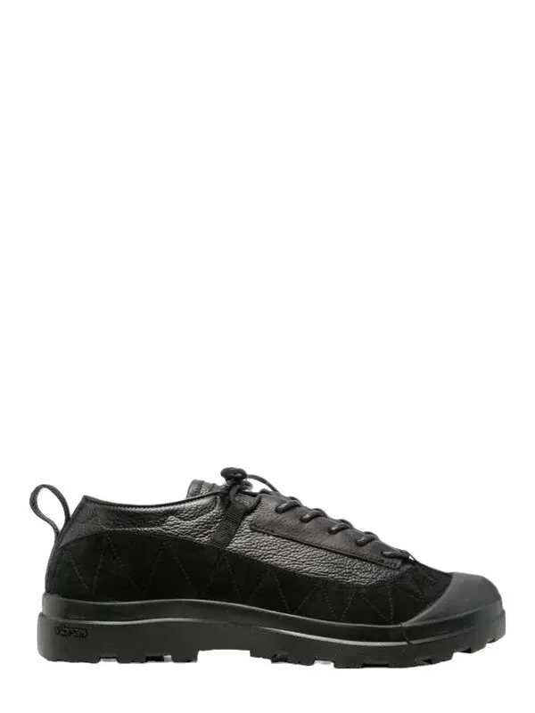 RANRA Round Toe Lace-up Casual Shoes - Black