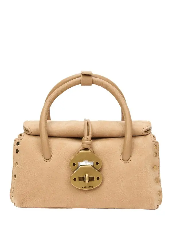 ZANELLATO Dotta Baby Top-handle Shoulder Bag - Beige