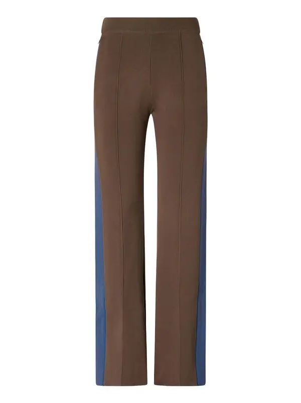 Pinko Side-stripe Track Pants - Brown