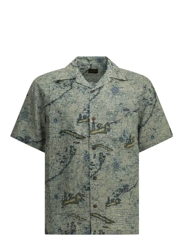 Kapital Key West' Casual Shirt - Blue