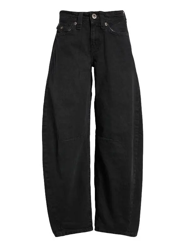 BDG URBAN OUTFITTERS Kayla Low Rise Cocoon Jeans - Black