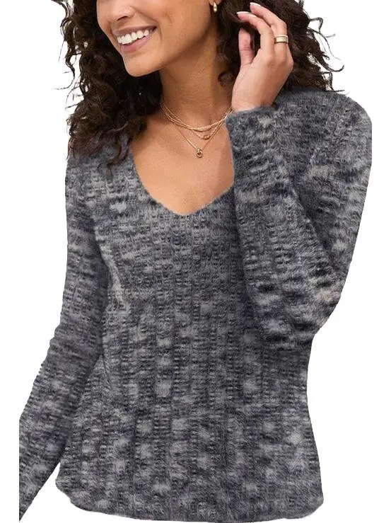 LASCANA Soft Knit Sweater - Grey