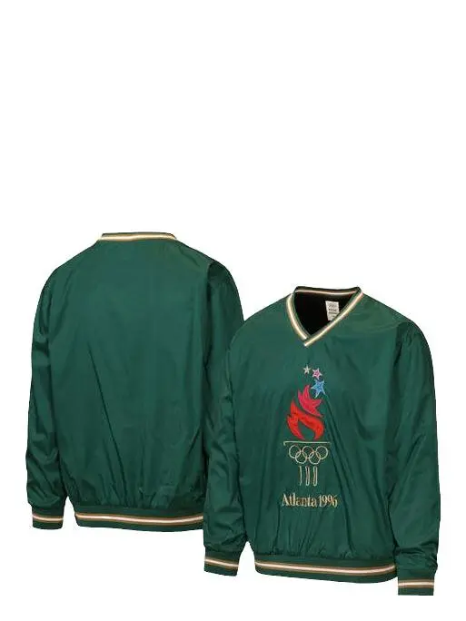 OUTERSTUFF Olympic Games Atlanta 1996 Summer Olympics V-neck Jacket - Green