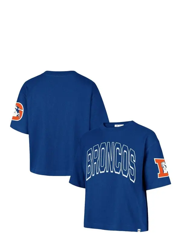 '47 47 Denver Broncos Call Out Reed City T-shirt - Royal