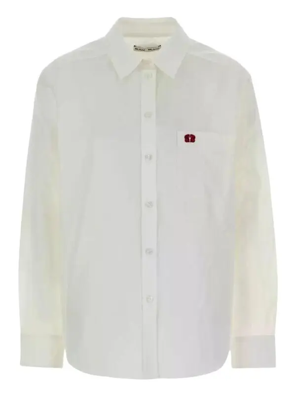 BLAZÉ MILANO Logo-embroidered Shirt - White