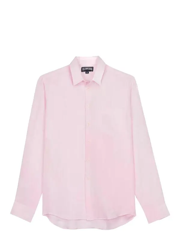 Vilebrequin Chest-pocket Solid Shirt - Pink