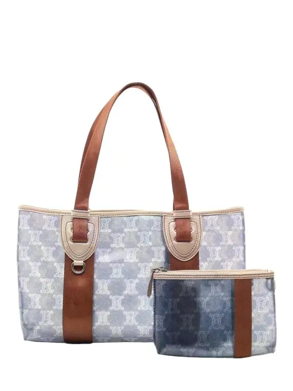 Celine Macadam Tote Bag - Blue