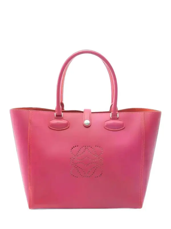Loewe Leo Anagram Tote Bag - Pink