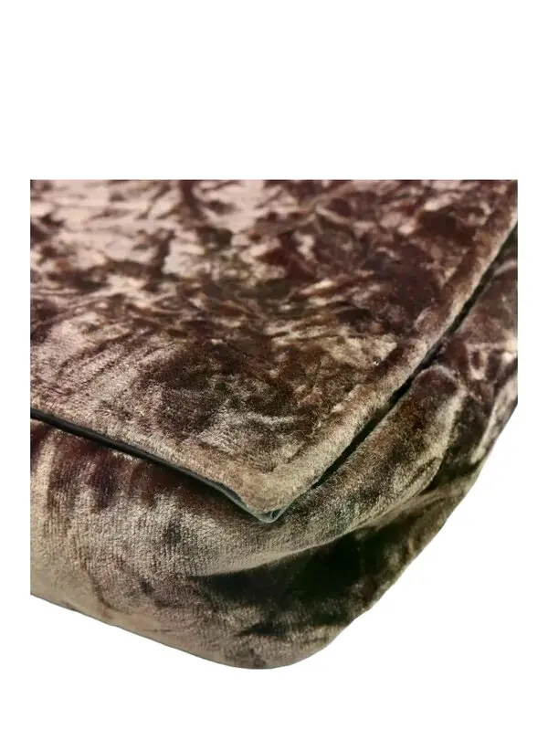 Saint Laurent Kate 99 Velvet Shoulder Bag - Brown