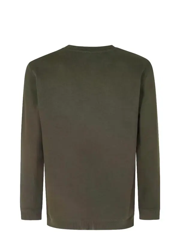DONDUP Cotton Crew-neck Sweatshirt - Green