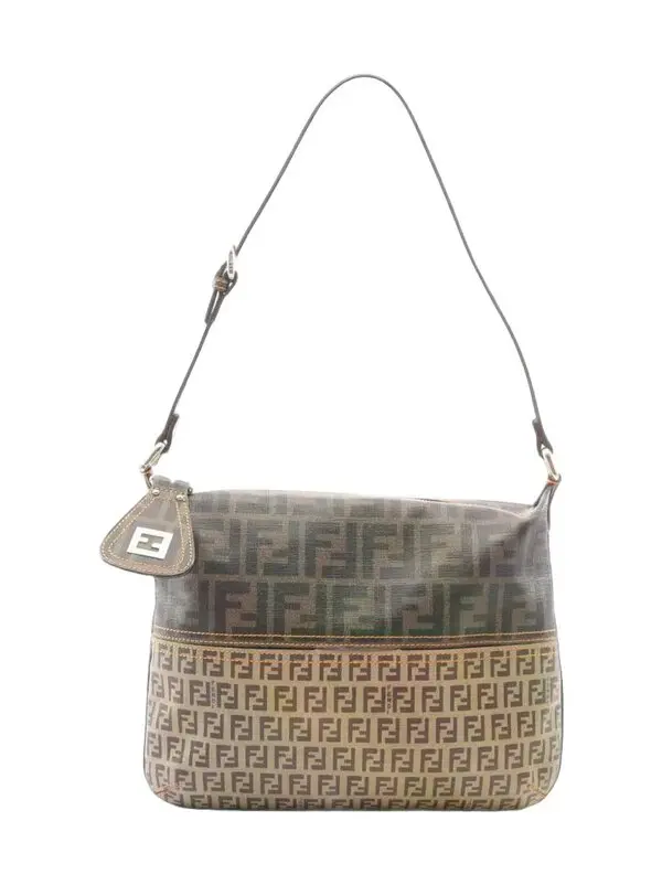 Fendi Zucca Zucchino Shoulder Bag - Brown