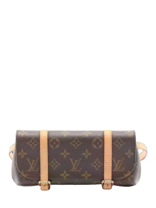 LOUIS VUITTON 2005 Pochette Marelle Monogram Belt Bag - Brown
